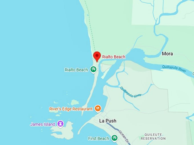 16. rialto beach map