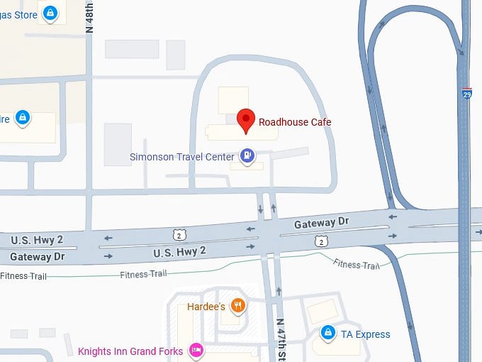 16. roadhouse cafe map