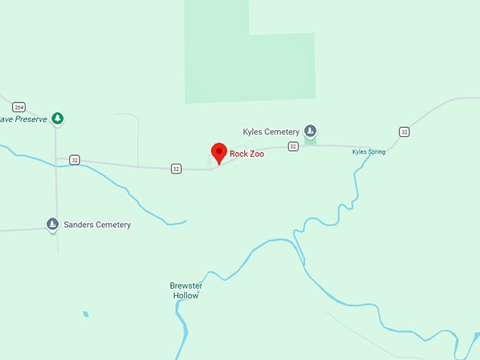 16. rock zoo map