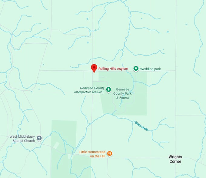 16. rolling hills asylum map