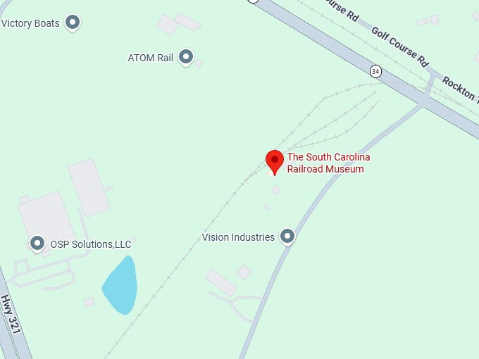 16. sc railroad museum map