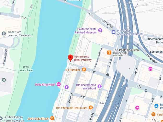 16. sacramento river parkway map