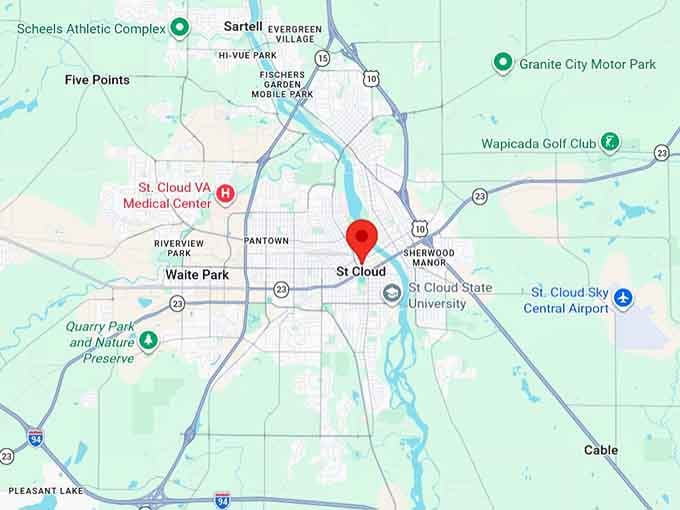 16. saint cloud mn map