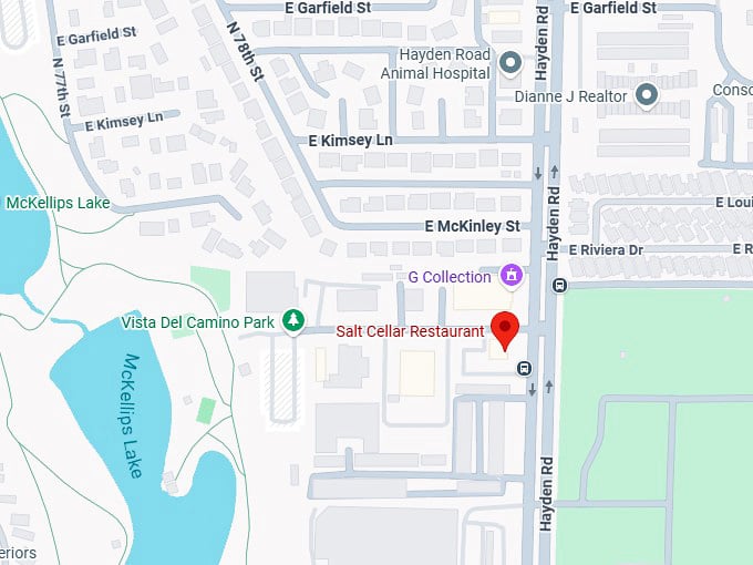 16. salt cellar restaurant map