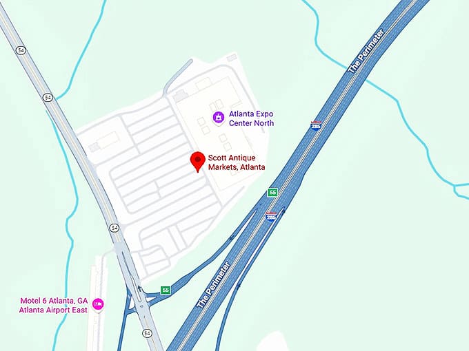16. scott antique markets map