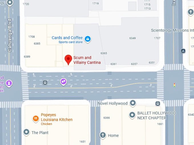 scum and villainy cantina's map