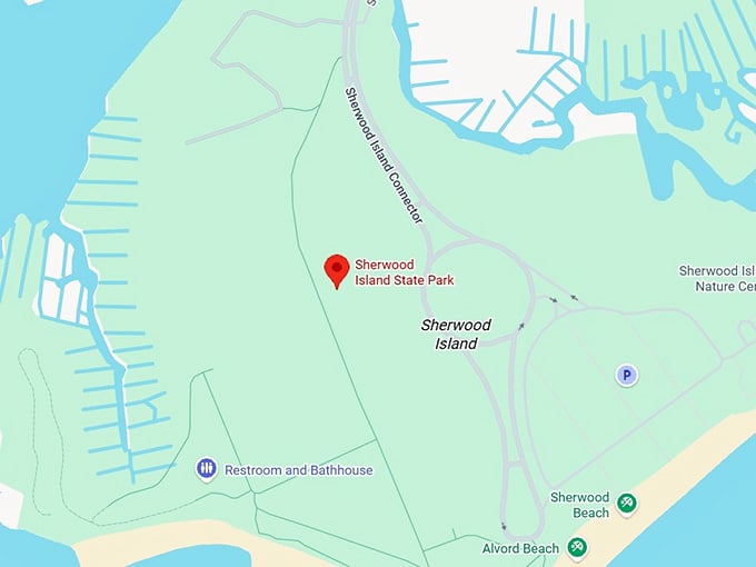 16. sherwood island state park map