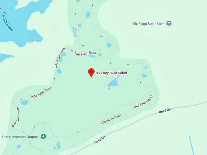 16. six flags wild safari map