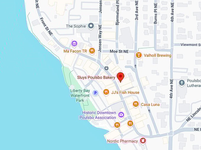 16. sluys poulsbo bakery map