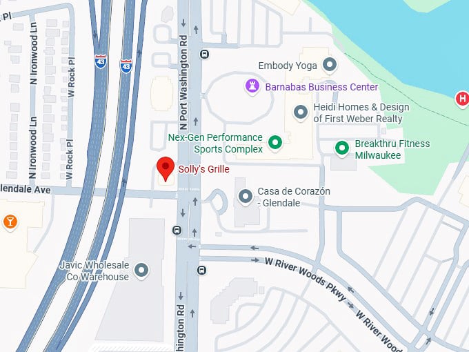 16. solly's grille map