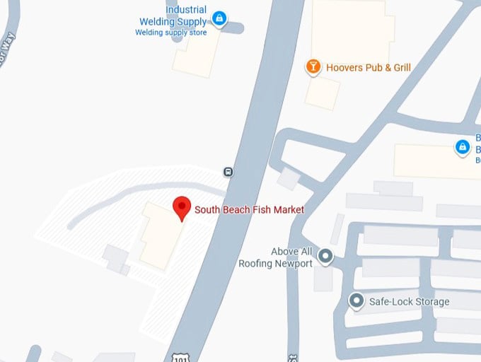 16. south beach fish market's map