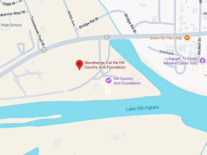 16. stonehenge ii at the hill country arts foundation map