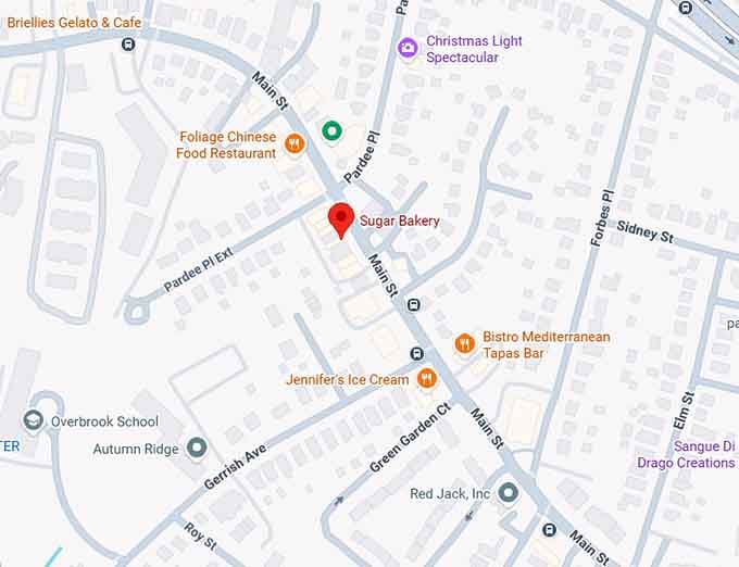 16. sugar bakery map