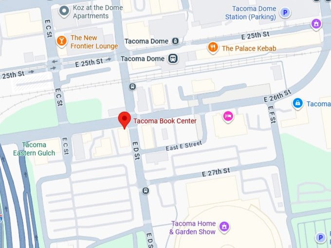 16. tacoma book center map