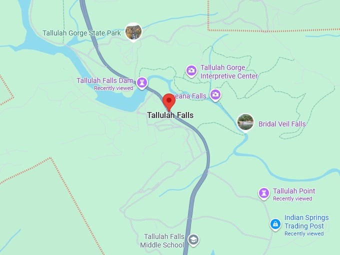 16. tallulah falls map