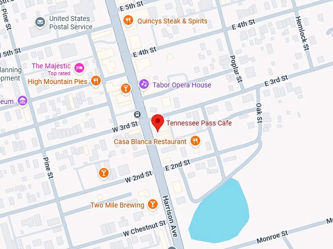 16. tennessee pass cafe map