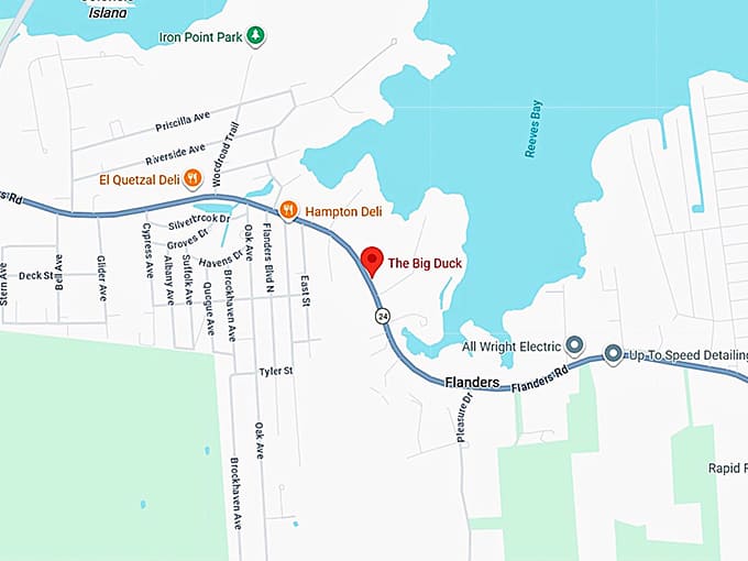 16. the big duck map