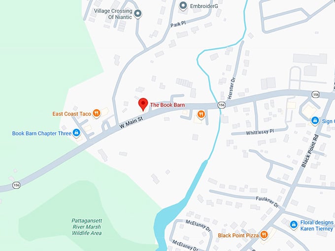 16. the book barn (41 w main st) map