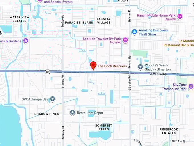 16. the book rescuers map