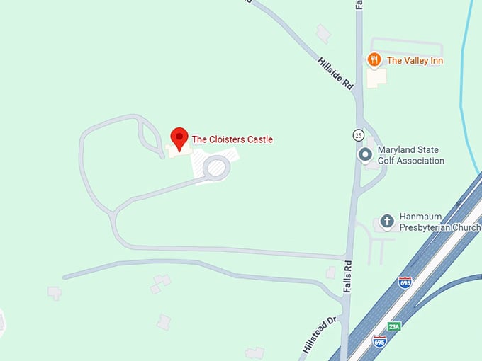 16. the cloisters castle map