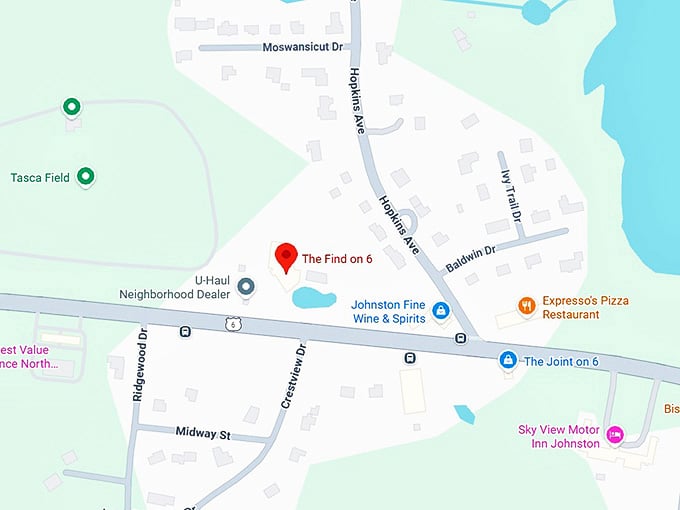 16. the find on 6 map