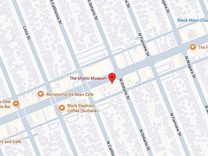 16. the mystic museum map