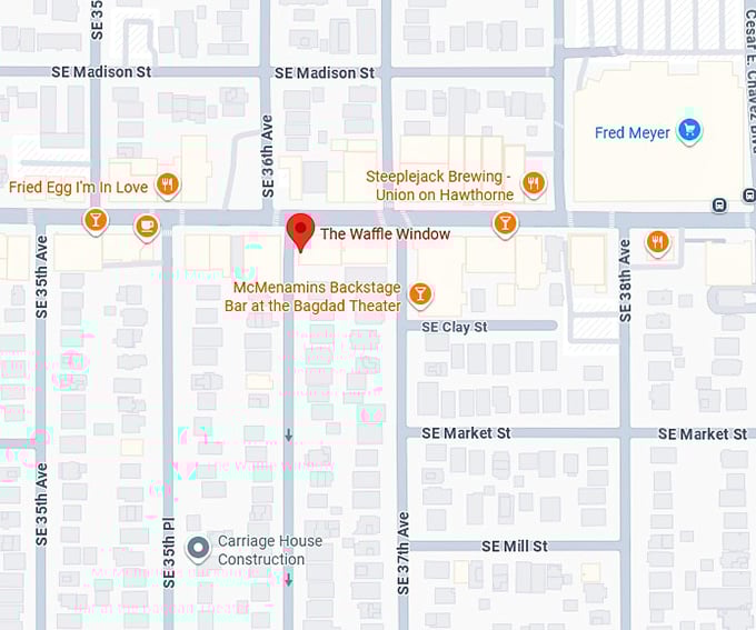 the waffle window map