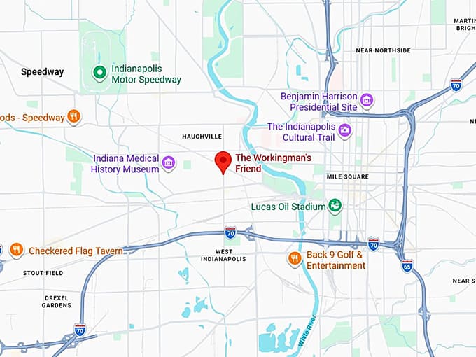 16. the workingman's friend map