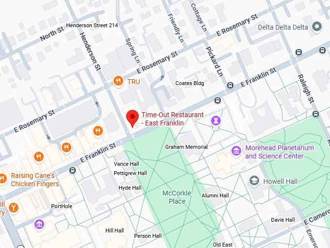 16. time out restaurant map