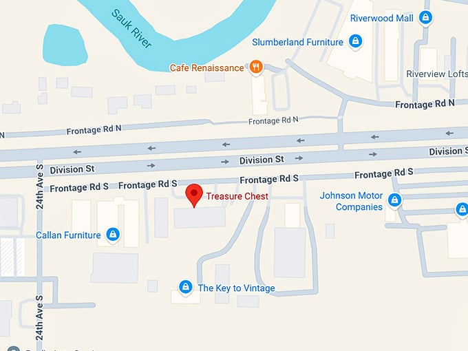 16. treasure chest map