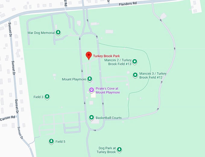 16. turkey brook park map