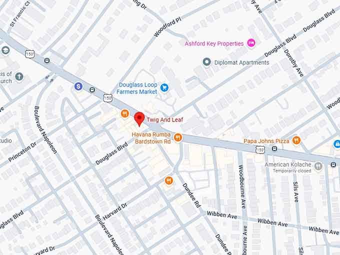 16. twig and leaf map