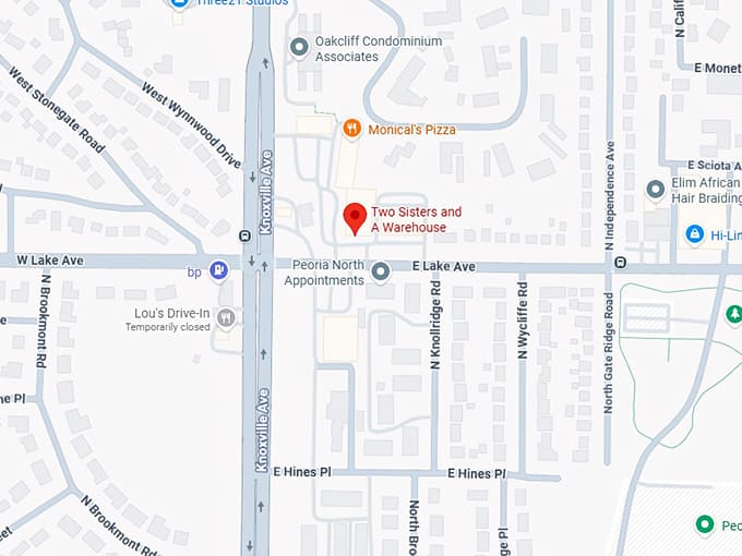 16. two sisters and a warehouse map