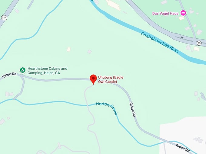 16. uhuburg (eagle owl castle) map