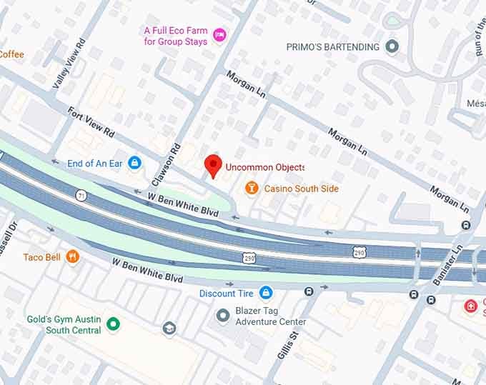 16. uncommon objects map