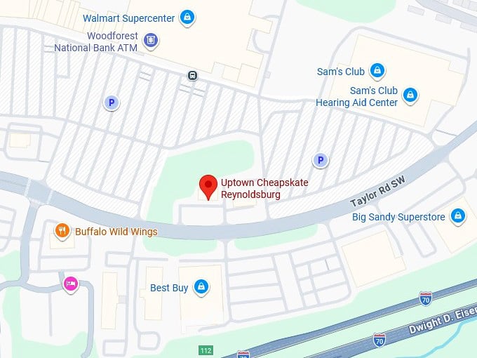 16. uptown cheapskate reynoldsburg map