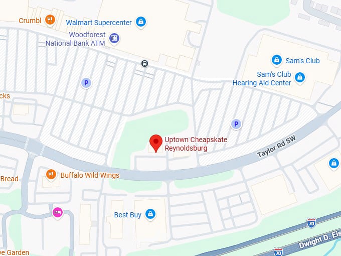 16. uptown cheapskate reynoldsburg map