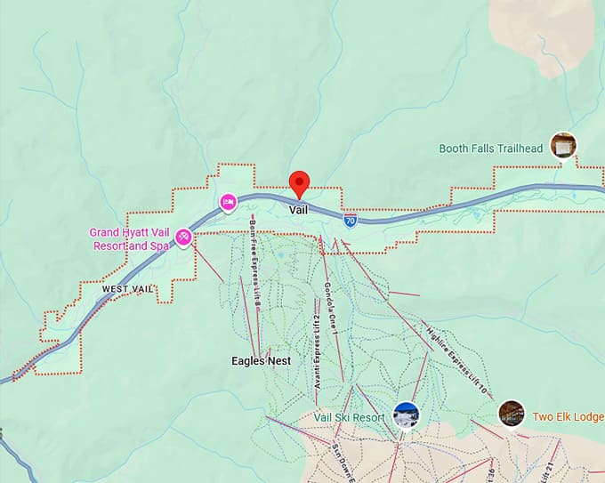 16. vail map