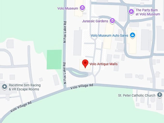 16. volo antique malls map