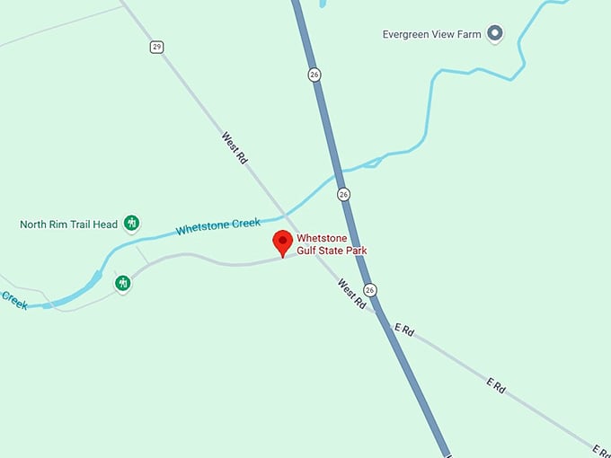 16. whetstone gulf state park map