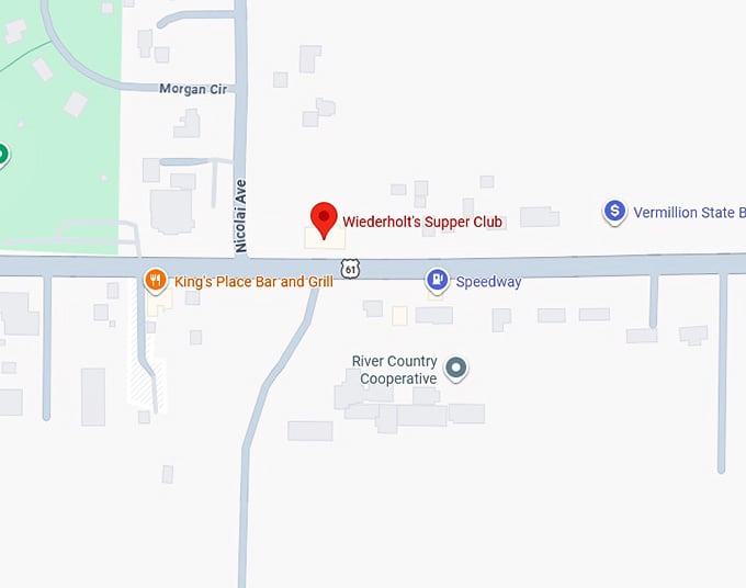 16. wiederholt's supper club map