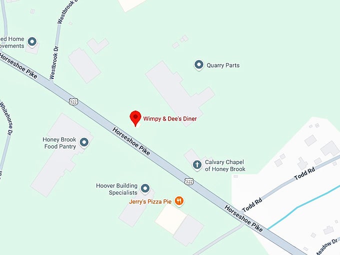 16. wimpy & dee's diner map