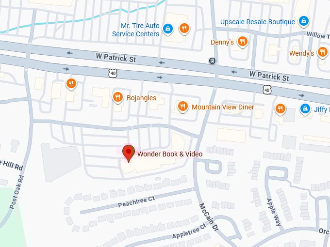 16. wonder book & video map