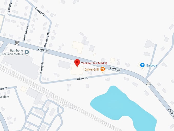 16. yankee flea market map