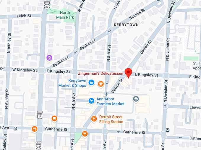 16. zingerman's delicatessen map