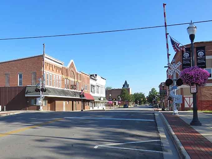 Ada's Main Street looks like it jumped straight out of a Norman Rockwell painting, complete with brick buildings and that small-town charm we all secretly crave.