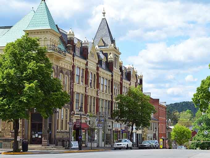Those turrets and towers rising above the trees look like something from a fairy tale come to life.