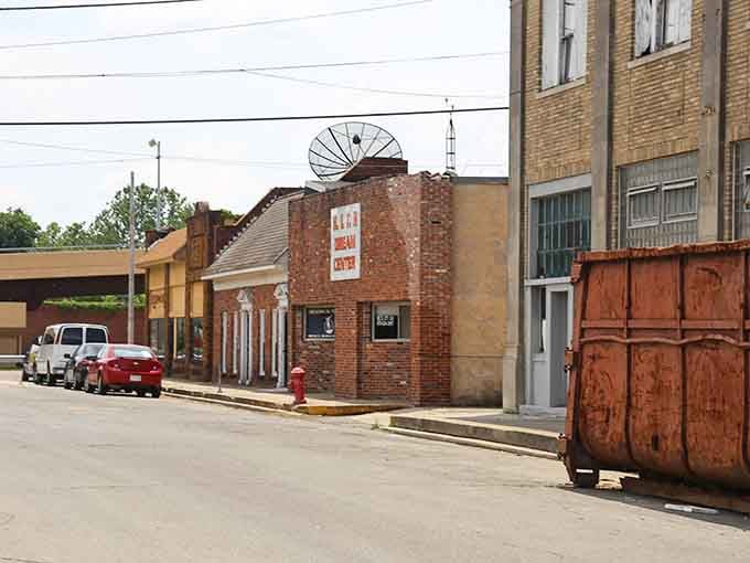 Downtown Blytheville's brick buildings tell stories of simpler times when a dollar stretched further and neighbors knew your name.