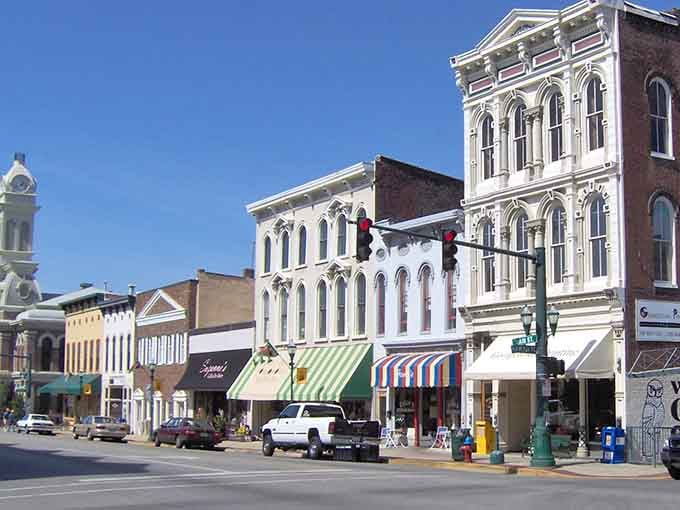 Georgetown's historic downtown looks like Main Street USA at Disney, except the prices are actually reasonable here.