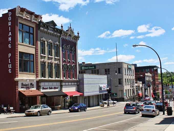 These ornate Victorian storefronts remind you that Jamestown's downtown has stories to tell from every brick and window.